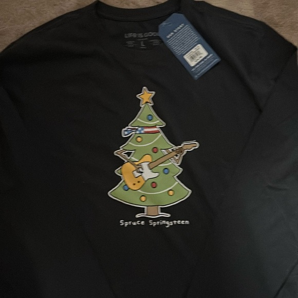 Life Is Good | Tops | Nwt Life Is Good Long Sleeved Spruce Springsteen ...